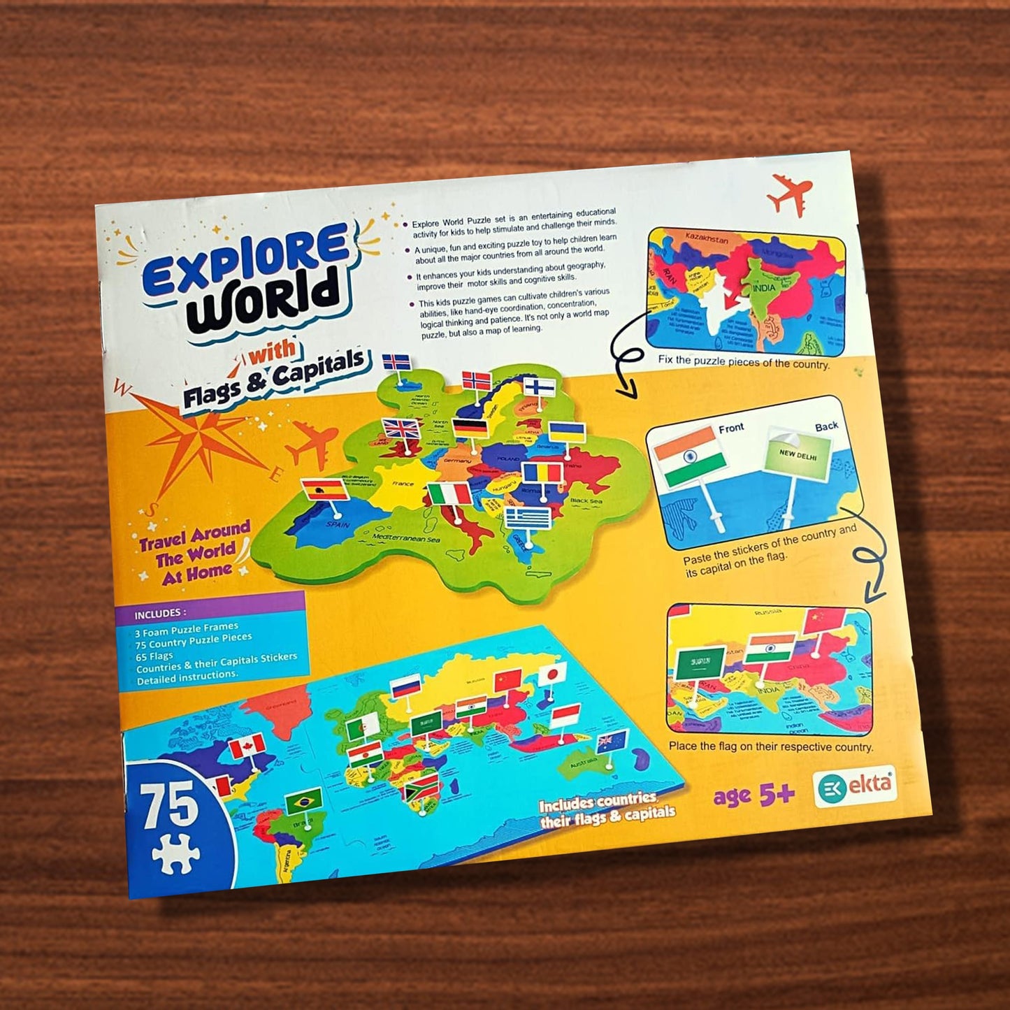 Explore World With Flags & Capitals - Kids – Sarvda