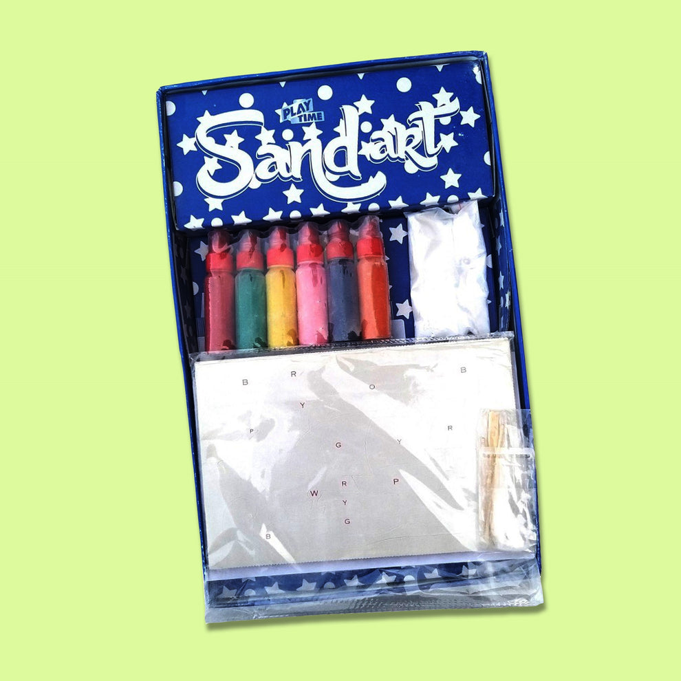 Sand Art Kit, 4 in 1 Sand Art Board Game For Kids – Sarvda