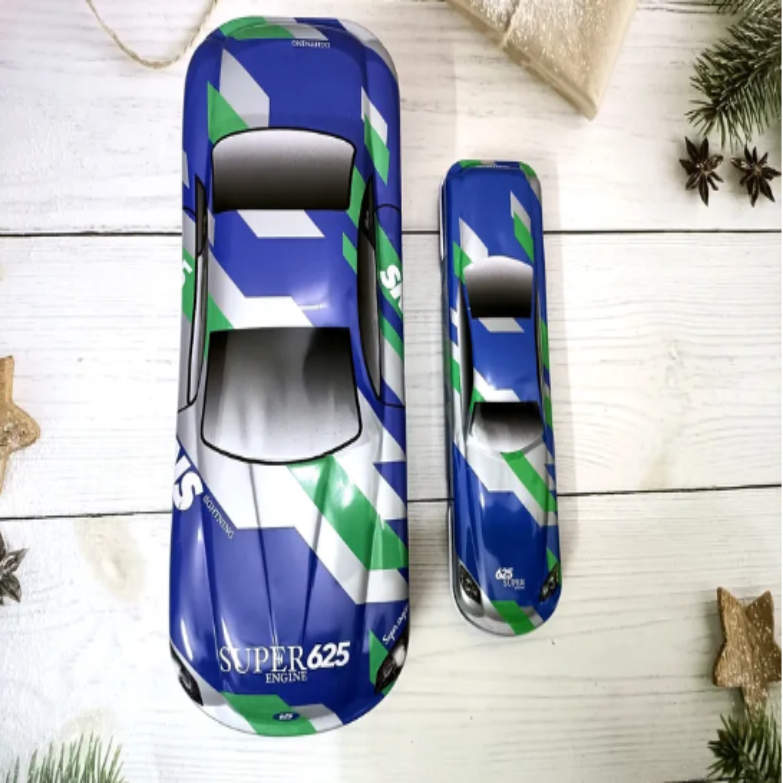 Min Qty:4 | Car Shape Metal Geometry Box – Sarvda