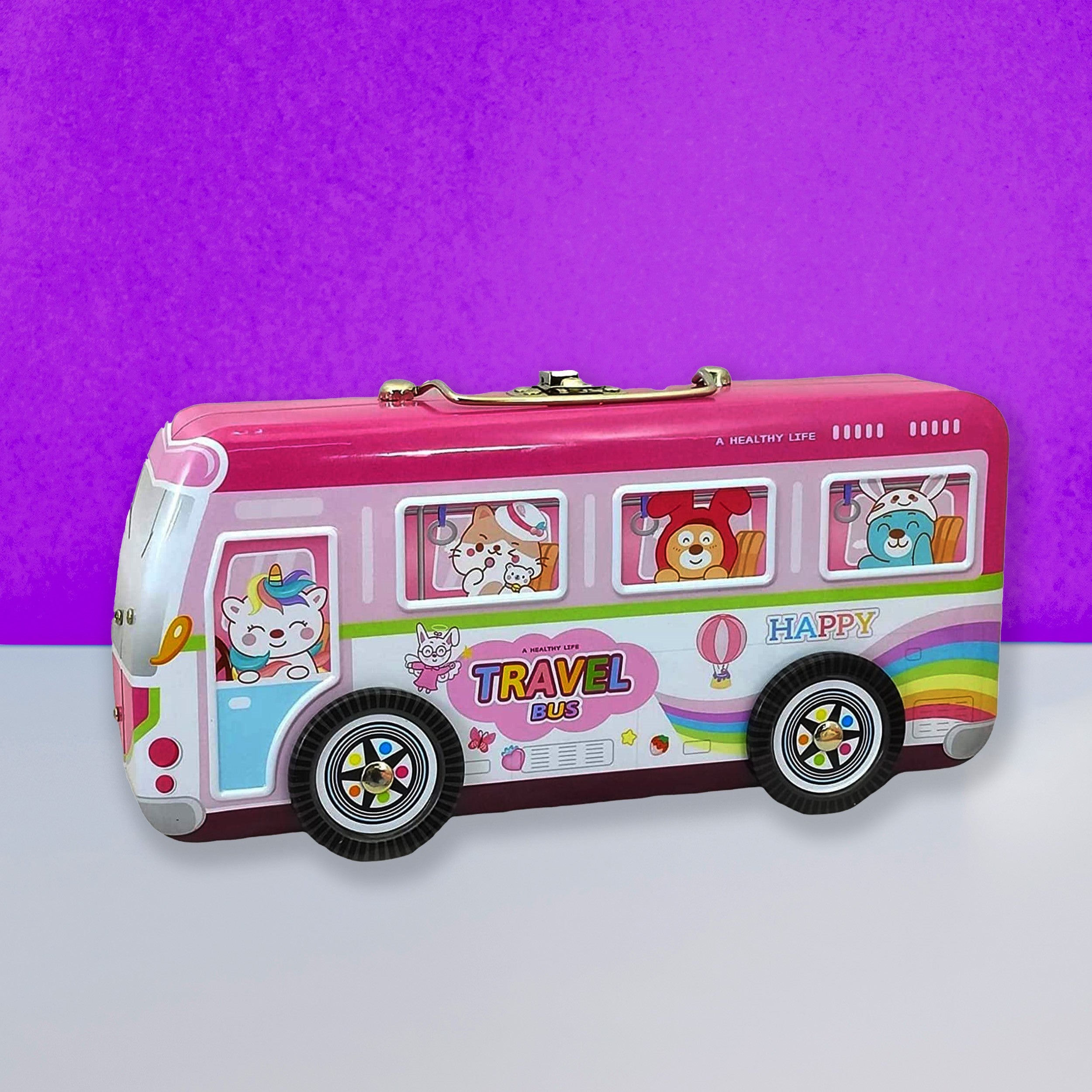 Bus Geometry Box with Three Compartments – Sarvda