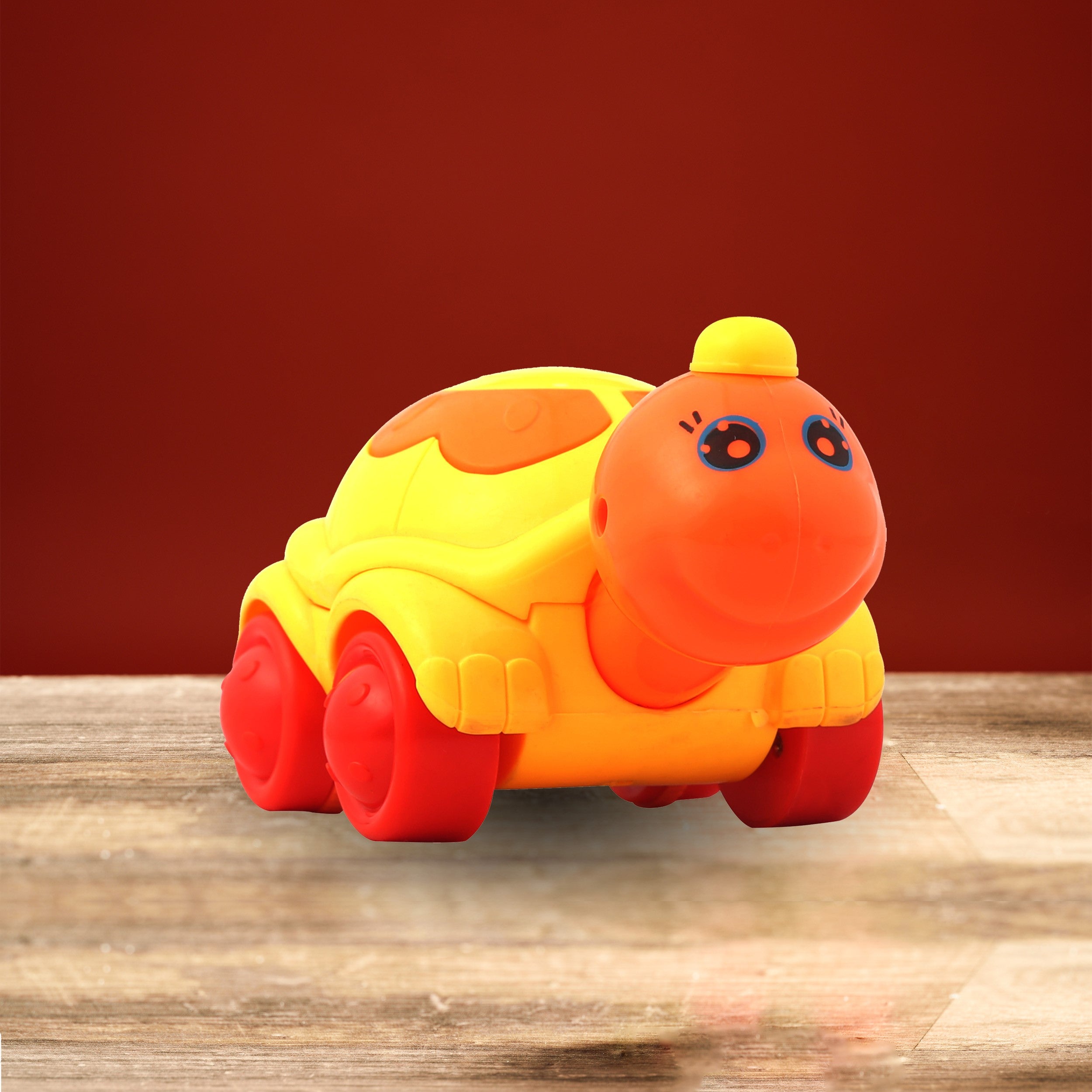 Push and Go Turtle, Free Wheel Toy – Sarvda